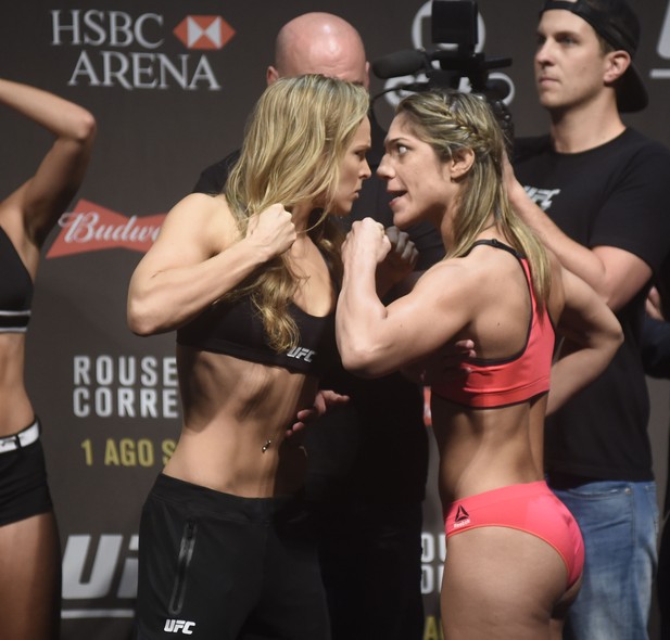 Fotos As Imagens Da Pesagem Do UFC Rio Fotos Em Combate