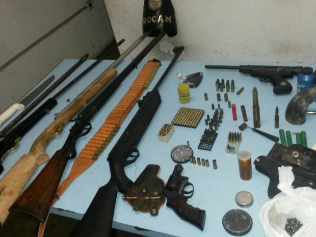 G1 Homem é Preso Com Seis Armas E 163 Munições Na Zona Rural De