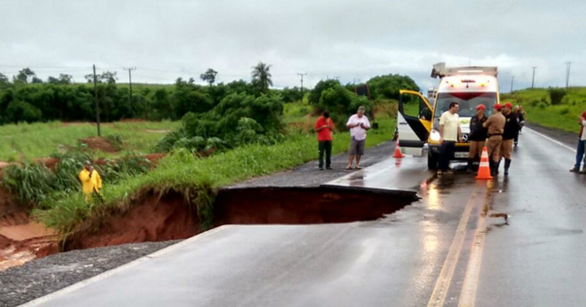 G1 Chuva Interdita Trechos De Rodovias Estaduais No Noroeste Do