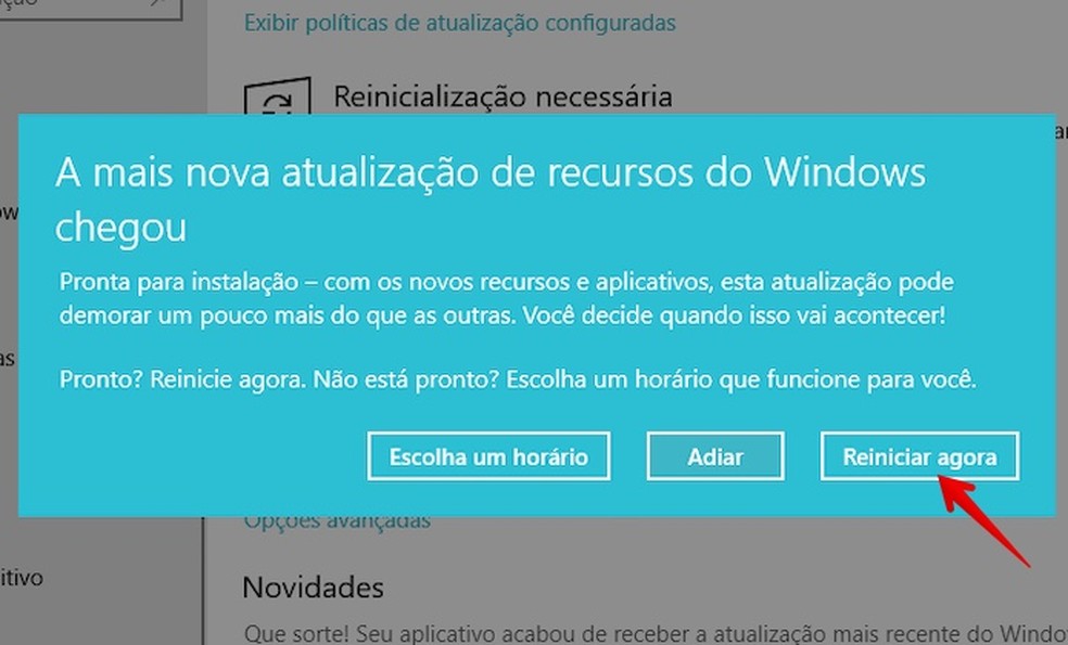 Como fazer a atualização para o Windows 10 October Update 2018