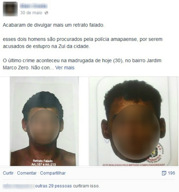 G1 Suspeito De Assaltar E Estuprar Jovem é Espancado Após Retrato
