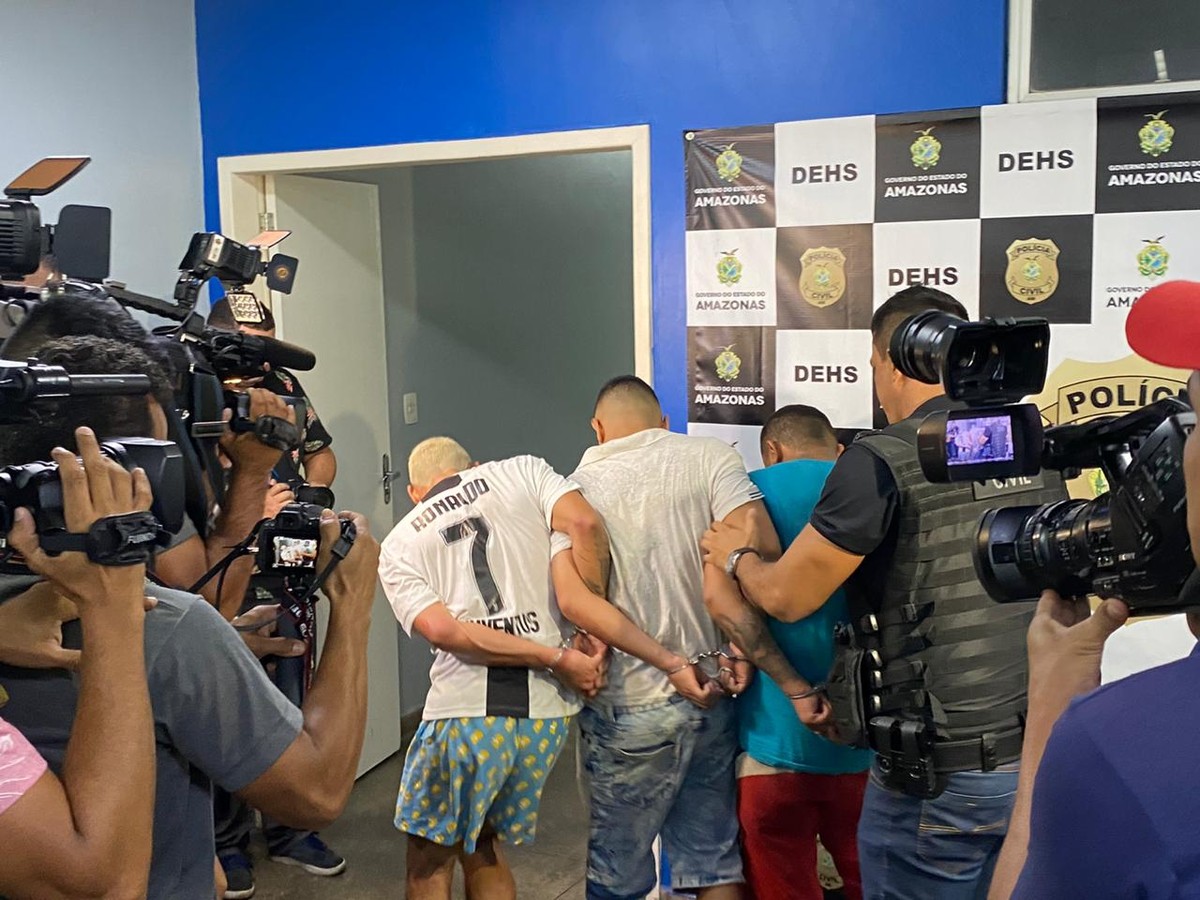 Homens suspeitos de envolvimento em homicídios são presos em Manaus