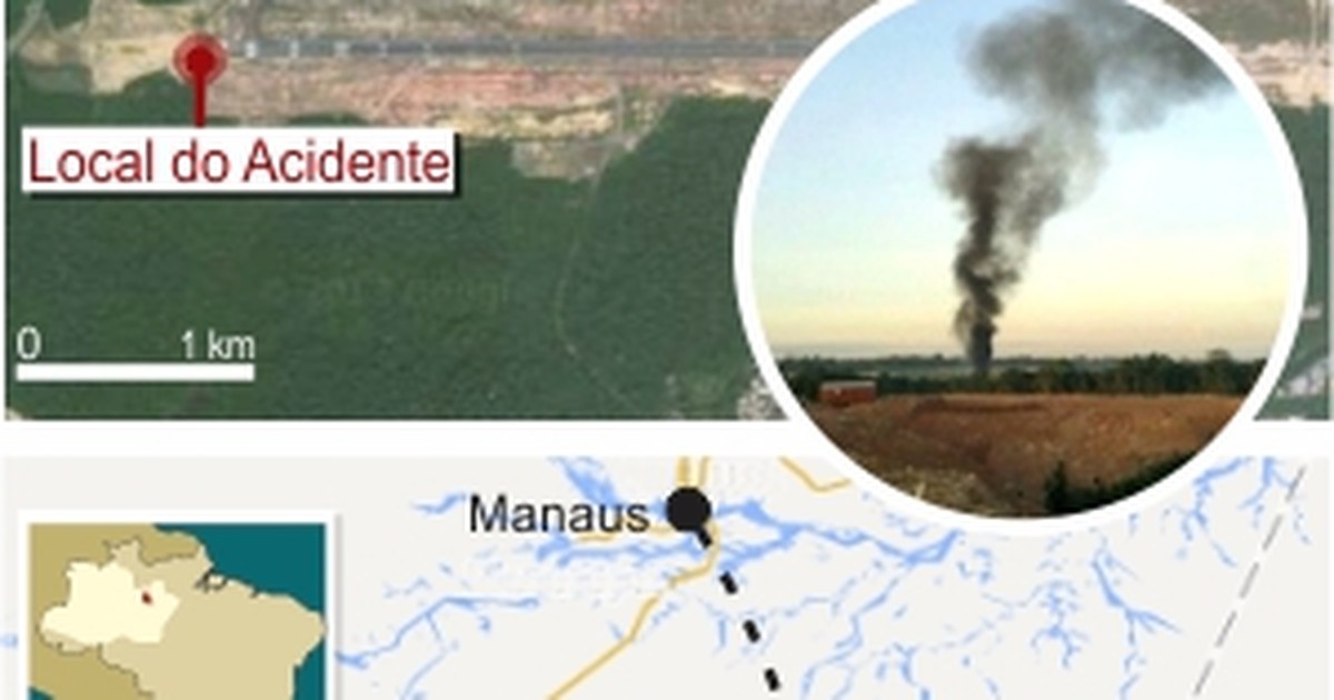 G1 Sobe Para Três Número De Mortos Em Explosão De Avião Em Manaus