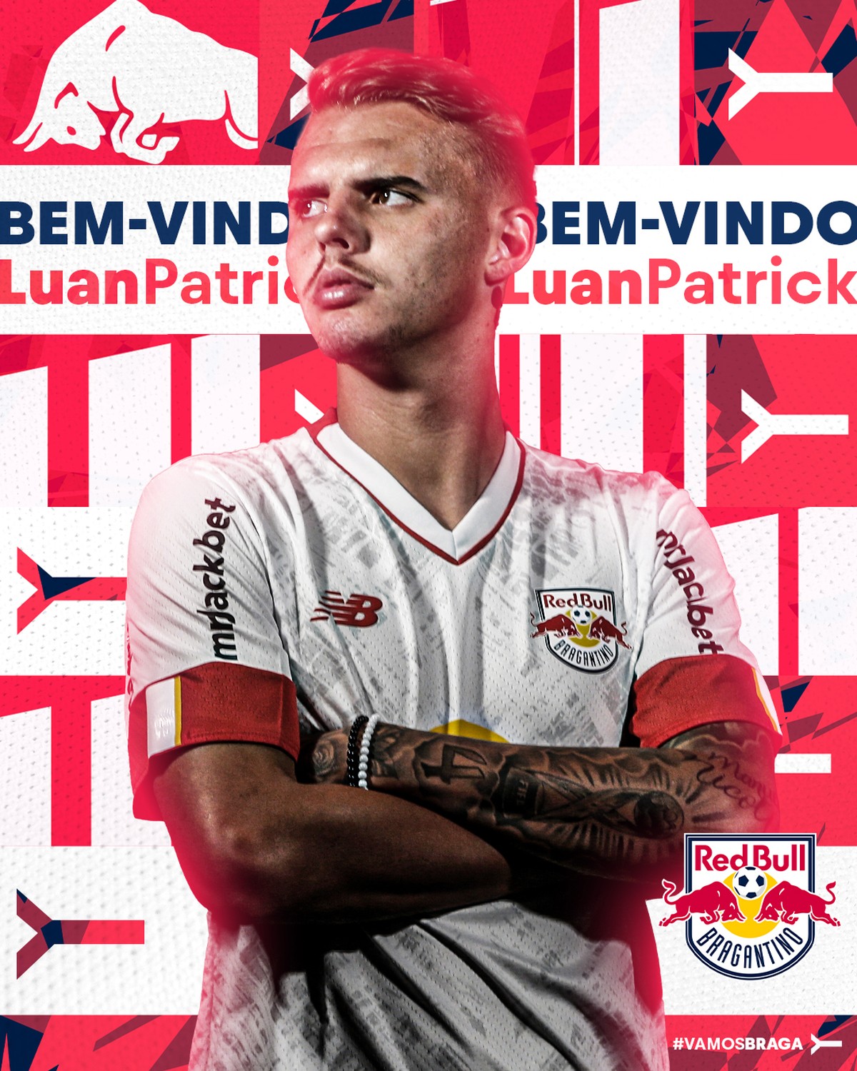 Big Fone Do BBB Bragantino Anuncia Chegada Do Zagueiro Luan