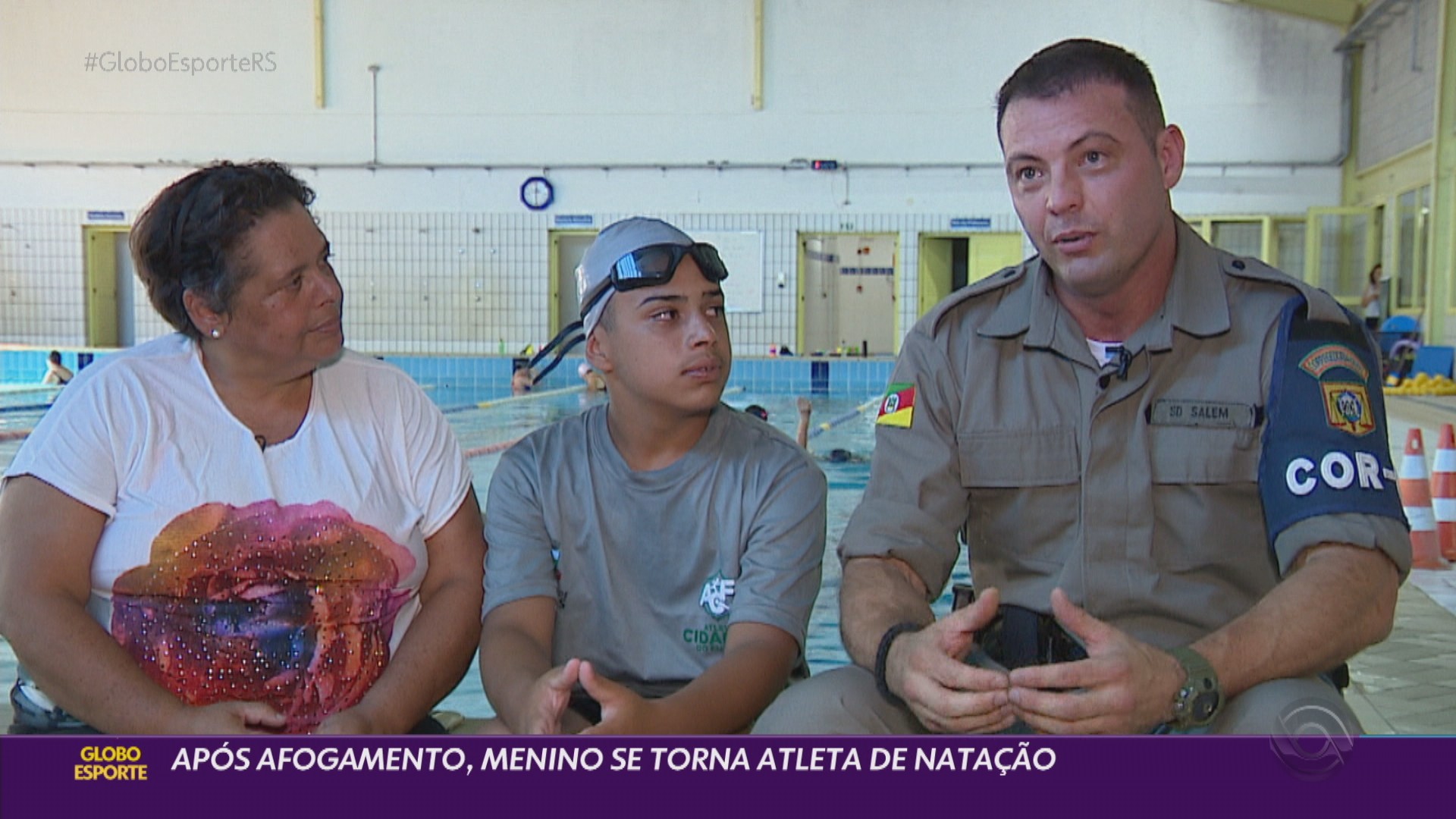 A história de superação de Arthur veja os vídeos do Globo Esporte RS