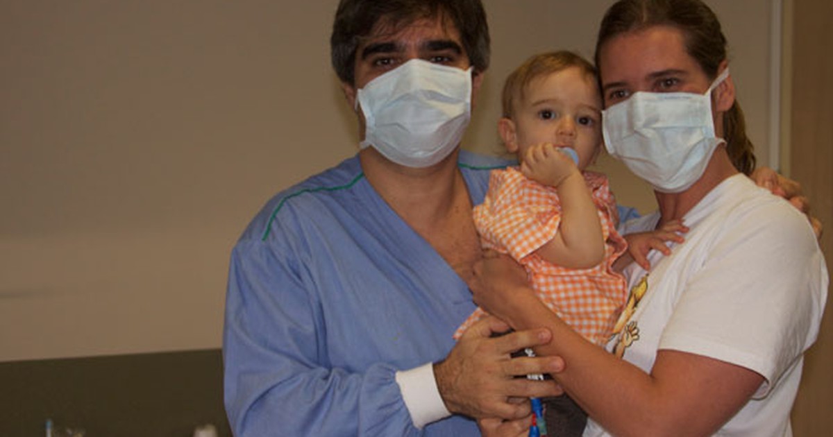 G1 Bebê Com Doença Rara Faz Transplante De Medula óssea Notícias Em