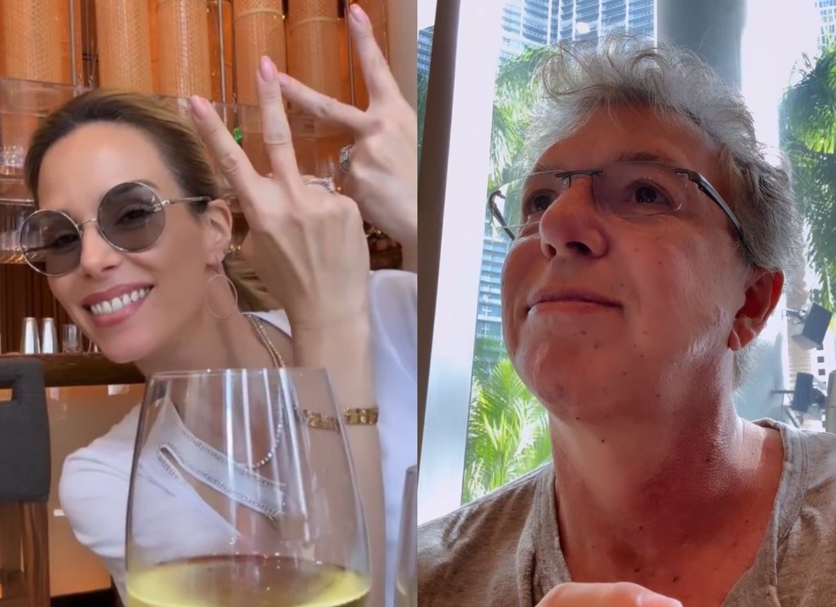 Boninho se declara para Ana Furtado Todo dia é um dia lindo ao lado