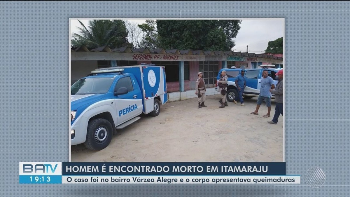 Homem é encontrado morto na Bahia corpo tinha queimaduras e estava em posto de combustíveis