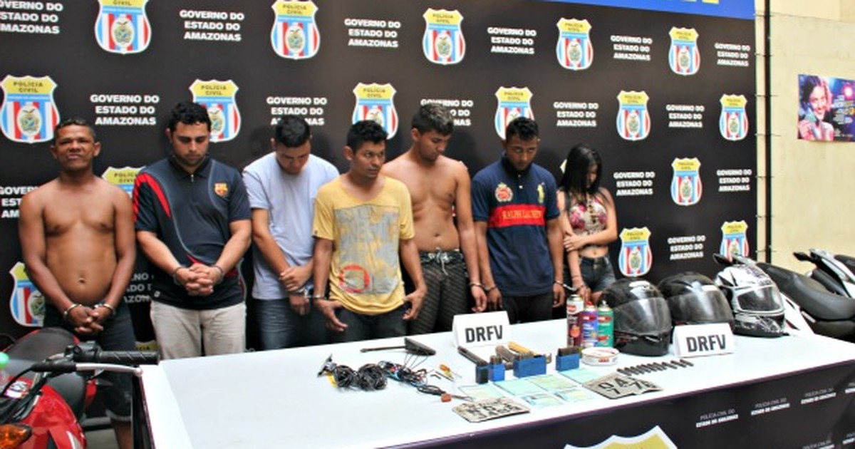 G1 Quadrilha Suspeita De Adulterar Motos Roubadas é Presa Em Manaus