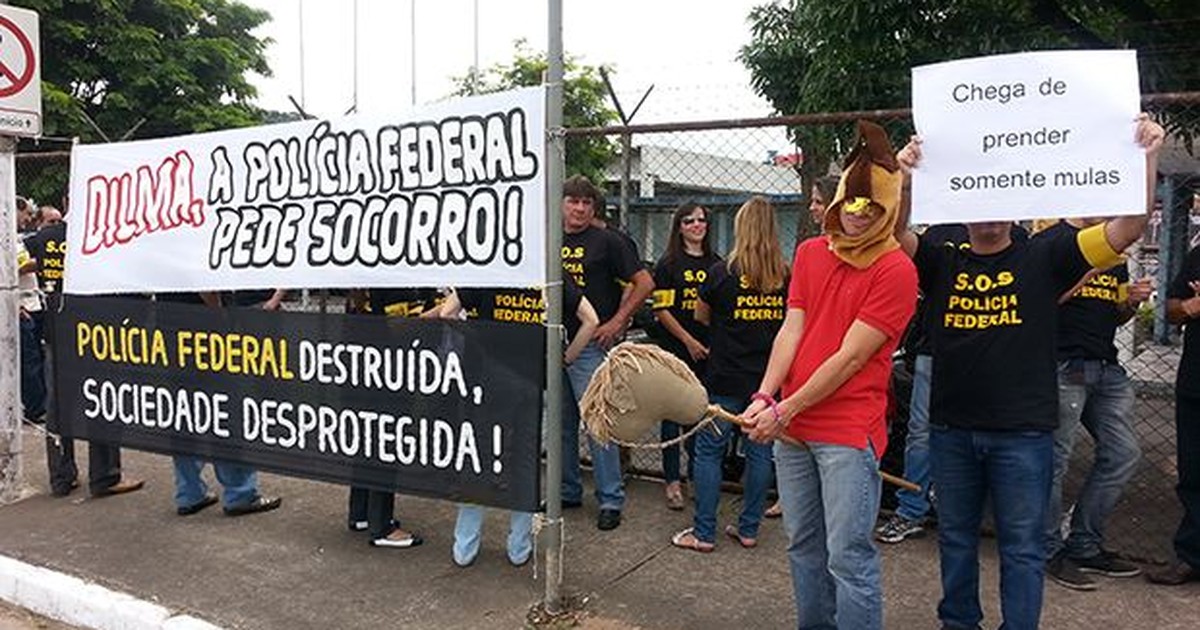 G1 - Agentes da Polícia Federal aderem à paralisação nacional em Juiz ...