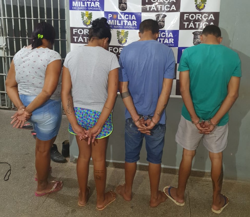 Quadrilha Presa Suspeita De Tr Fico De Drogas Em Rondon Polis Mt