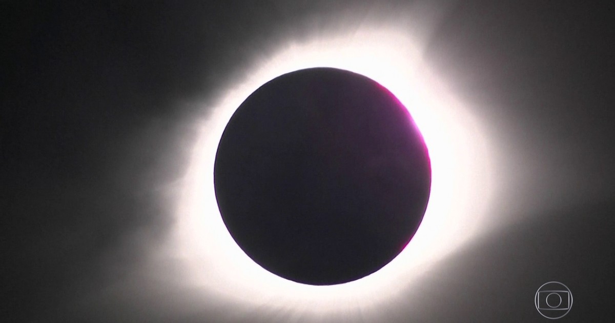 Jornal Nacional - Eclipse total do sol encanta o planeta e é visto nos EUA de costa a costa