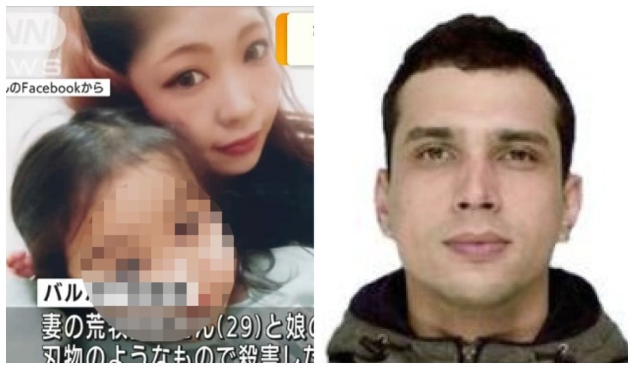 Brasileiro suspeito de matar mulher e filha de três anos no Japão fugiu