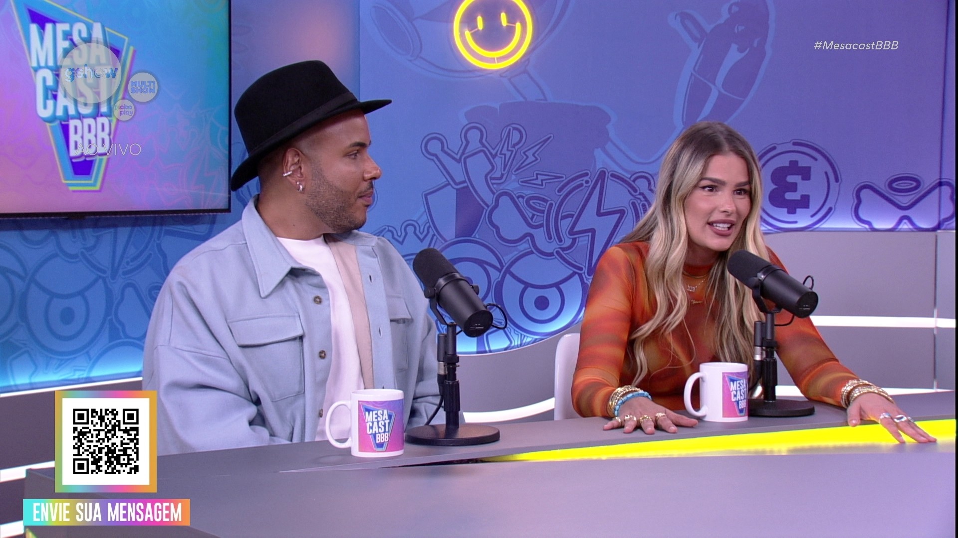Confira os melhores momentos do Mesacast BBB com Yasmin e Hugo Gloss | vídeos do bbb | gshow