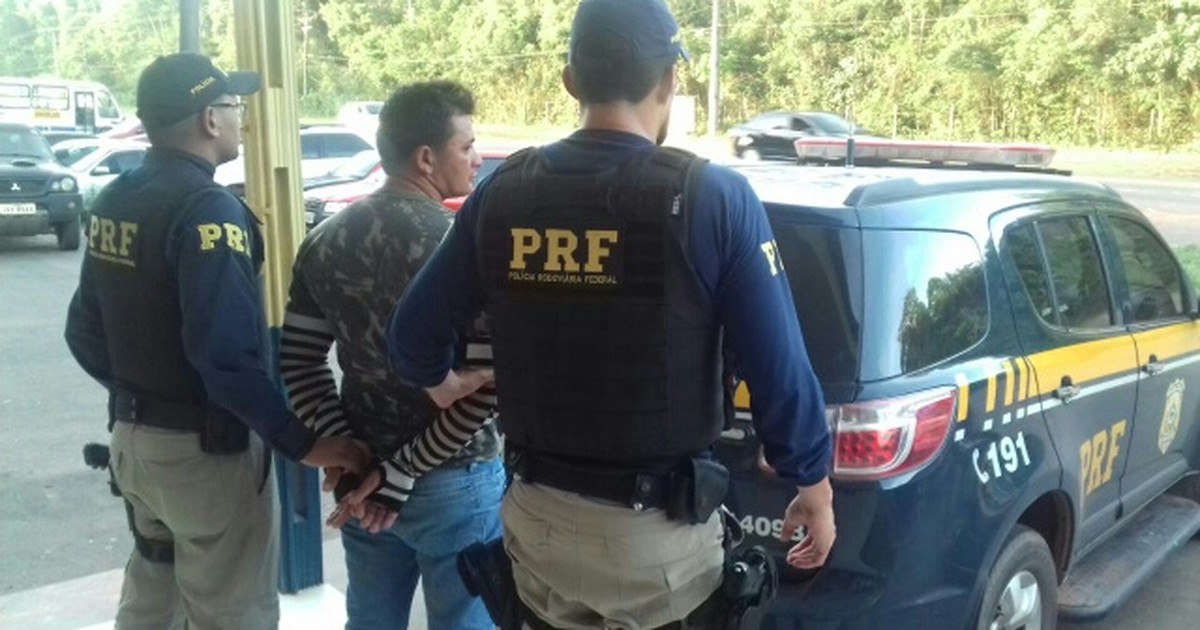 G1 Mototaxista Clandestino Foragido Da Justiça é Preso Pela Prf Na Br