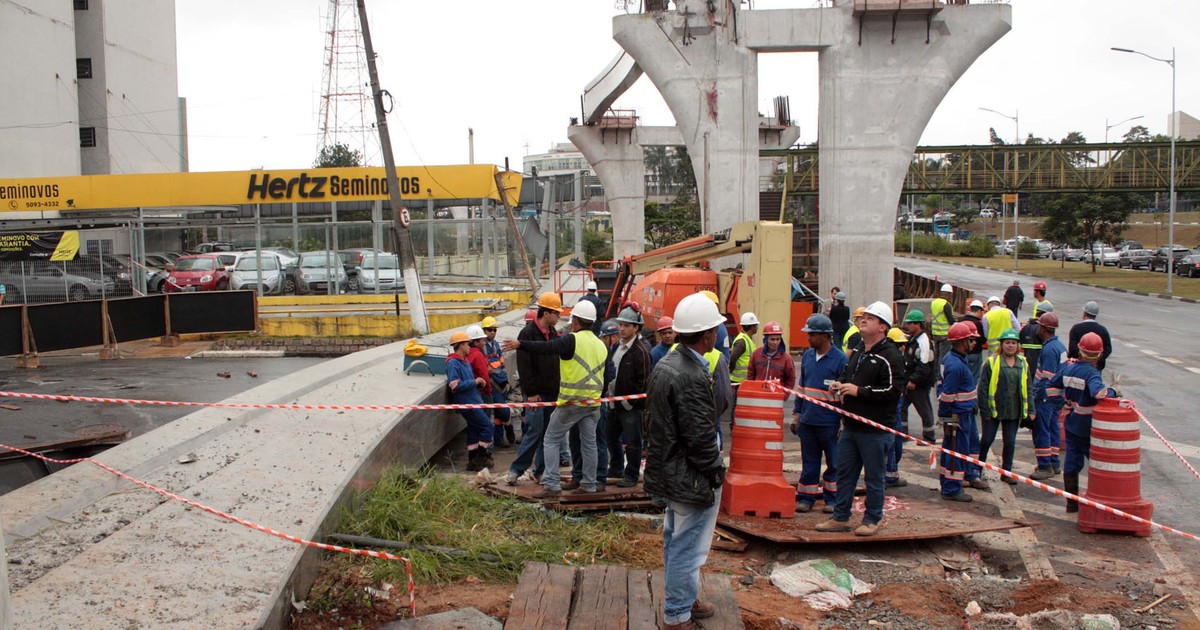 G1 Mpt Abre Inquérito Para Apurar Morte Em Obra Do Monotrilho Em Sp