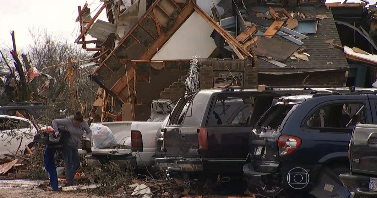 Jornal Nacional Tornados E Inundações Matam 43 Pessoas Nos Estados Unidos