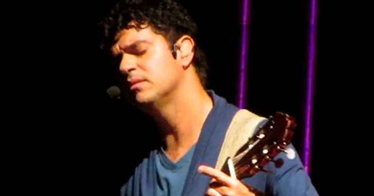 G1 - Cantor e compositor Jorge Vercillo faz show em Aracaju - notícias em Sergipe