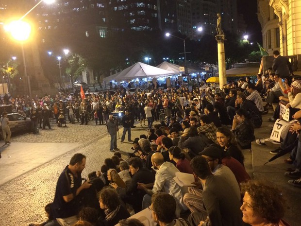 G1 Manifestantes Fazem Ato Contra O Governo Temer No Centro Do Rio