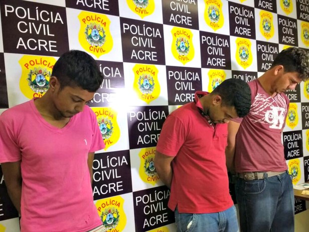 G1 Suspeitos De Assaltos Homicídio E Roubos São Presos Em Rio Branco