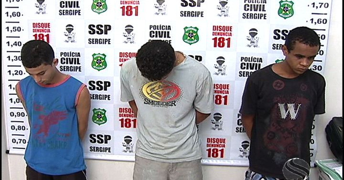 G1 Suspeitos De Vários Crimes São Presos Em São Cristóvão Se