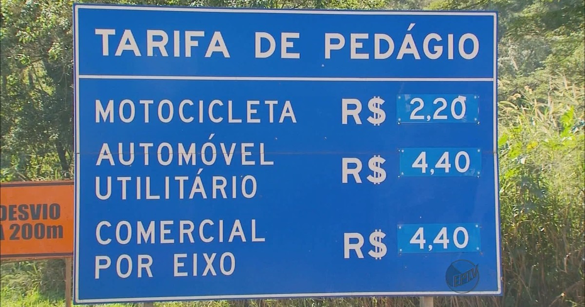 G1 Pedágio Da Mg 050 No Sul De Minas Tem Aumento De 7 31 Notícias