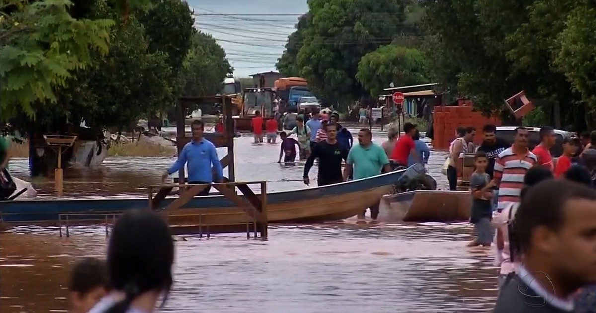 G1 Cidade Com Mais De Mil Desalojados Em Mt Deve Ter Semana Chuvosa
