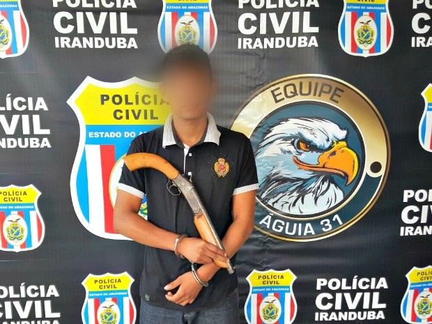 G1 Jovem é Preso Suspeito De Atirar Em Adolescente De 13 Anos No Am