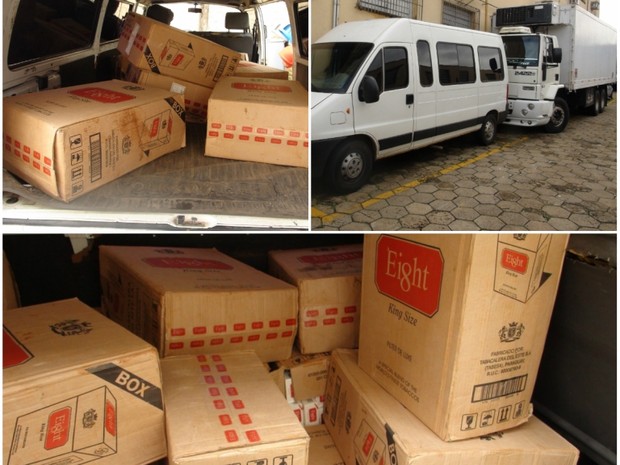 G1 Pm Apreende 448 Caixas De Cigarro E Detém Cinco Pessoas Em