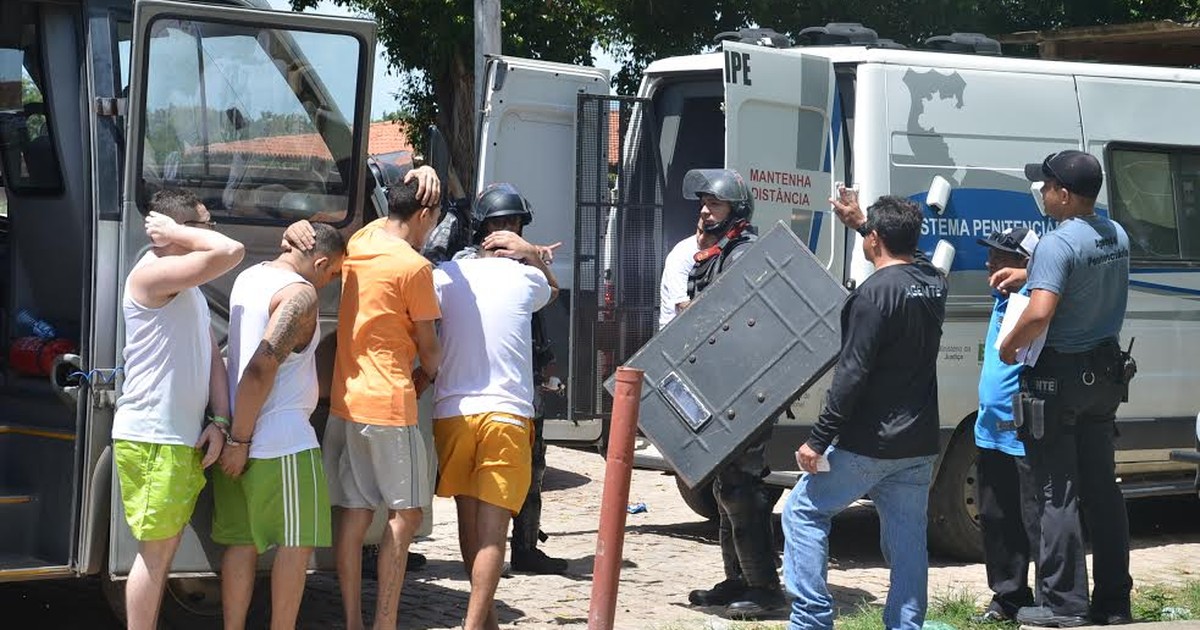 G1 Após Rebelião 229 Presos São Transferidos De Presídio No Ceará