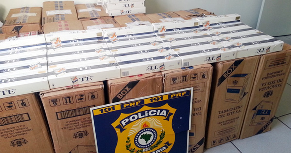 G1 Homem é Preso Com 8 5 Mil Maços De Cigarros Contrabandeados