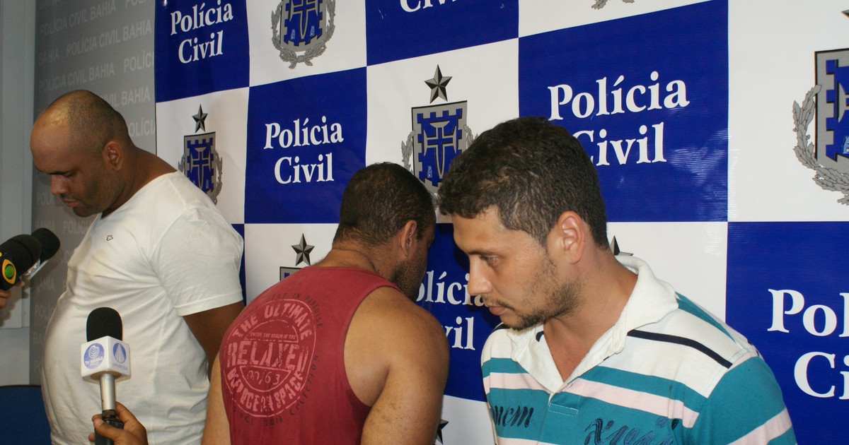 G1 Três suspeitos de assaltar carro forte são presos em Salvador diz