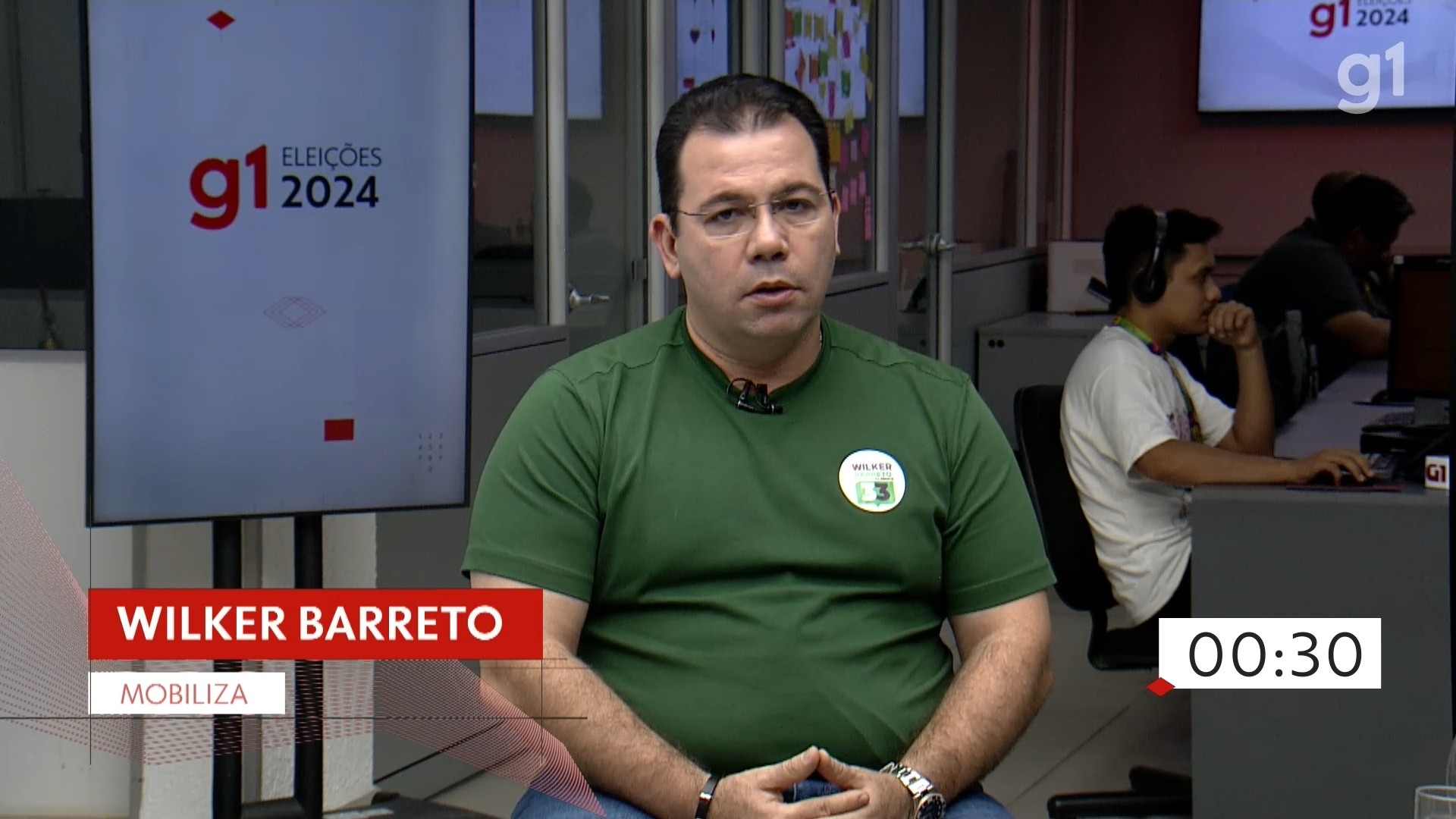 VÍDEOS: g1 Amazonas entrevista Wilker Barreto (Mobiliza) | Amazonas | G1