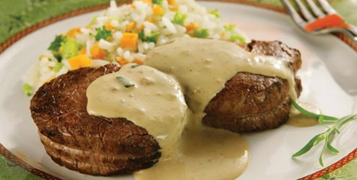 Filé Mignon ao Molho de Mostarda Receitas Gshow Gshow