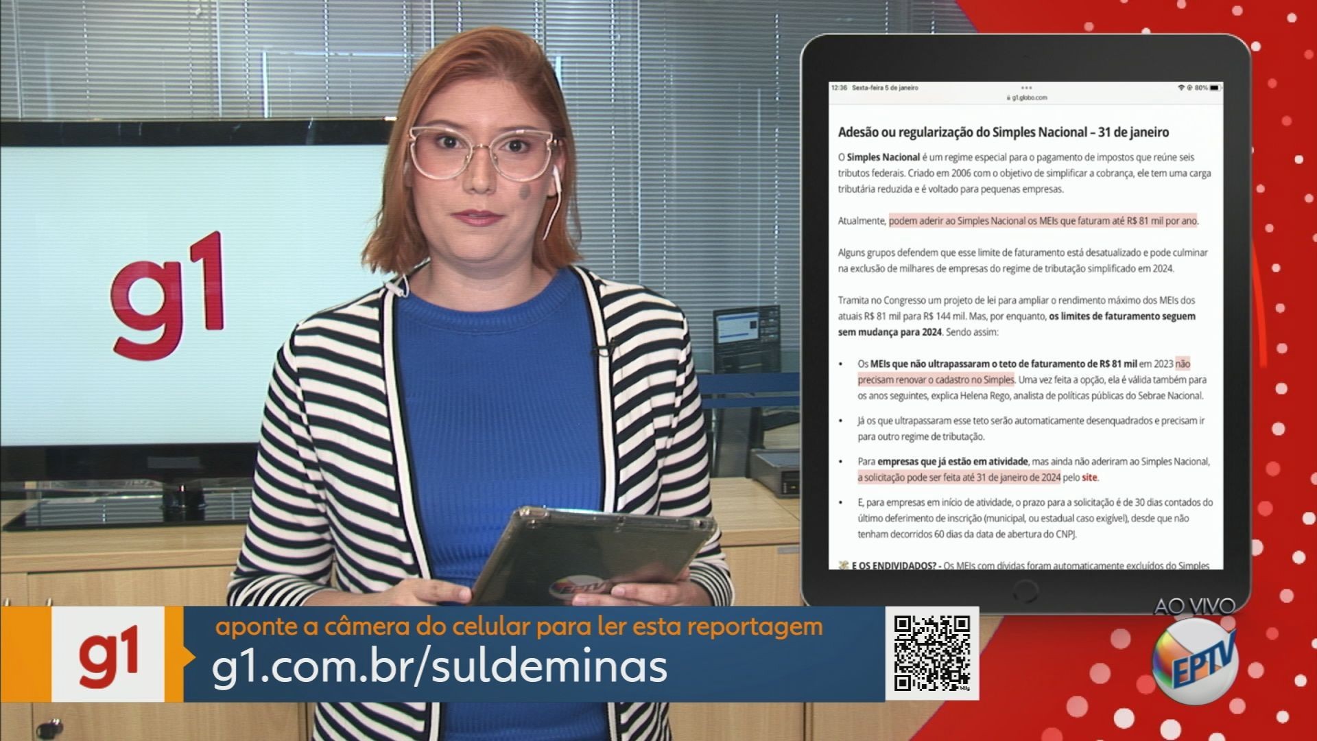 VÍDEOS EPTV 1 Sul de Minas de sexta feira 5 de janeiro Sul de Minas