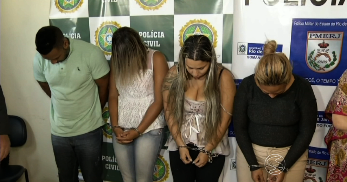 G1 Suspeitos De Integrar Quadrilha São Presos Em Volta Redonda Diz