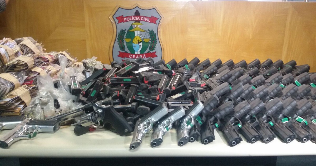 G1 Apreensão De Armas De Fogo Cresce 11 8 Em Outubro No Ceará
