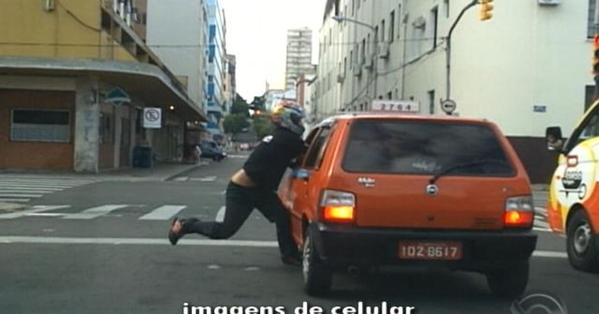 G1 Vídeo Mostra Agressão Em Briga De Trânsito Em Porto Alegre