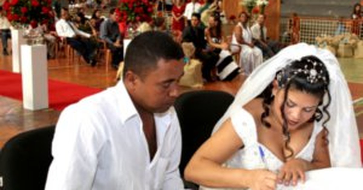 G1 Casamento comunitário reunirá mais de 40 casais em Araçariguama