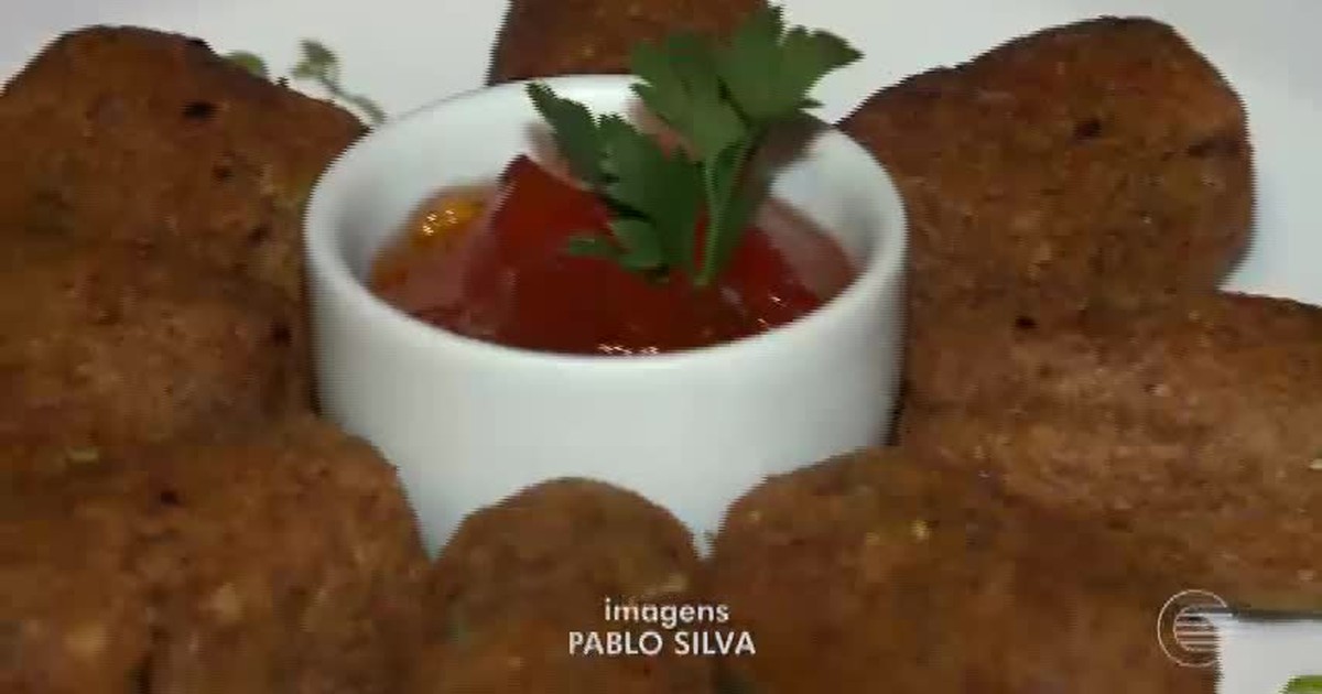G1 Aprenda A Preparar Bolinhos De Carne De Sol Macaxeira