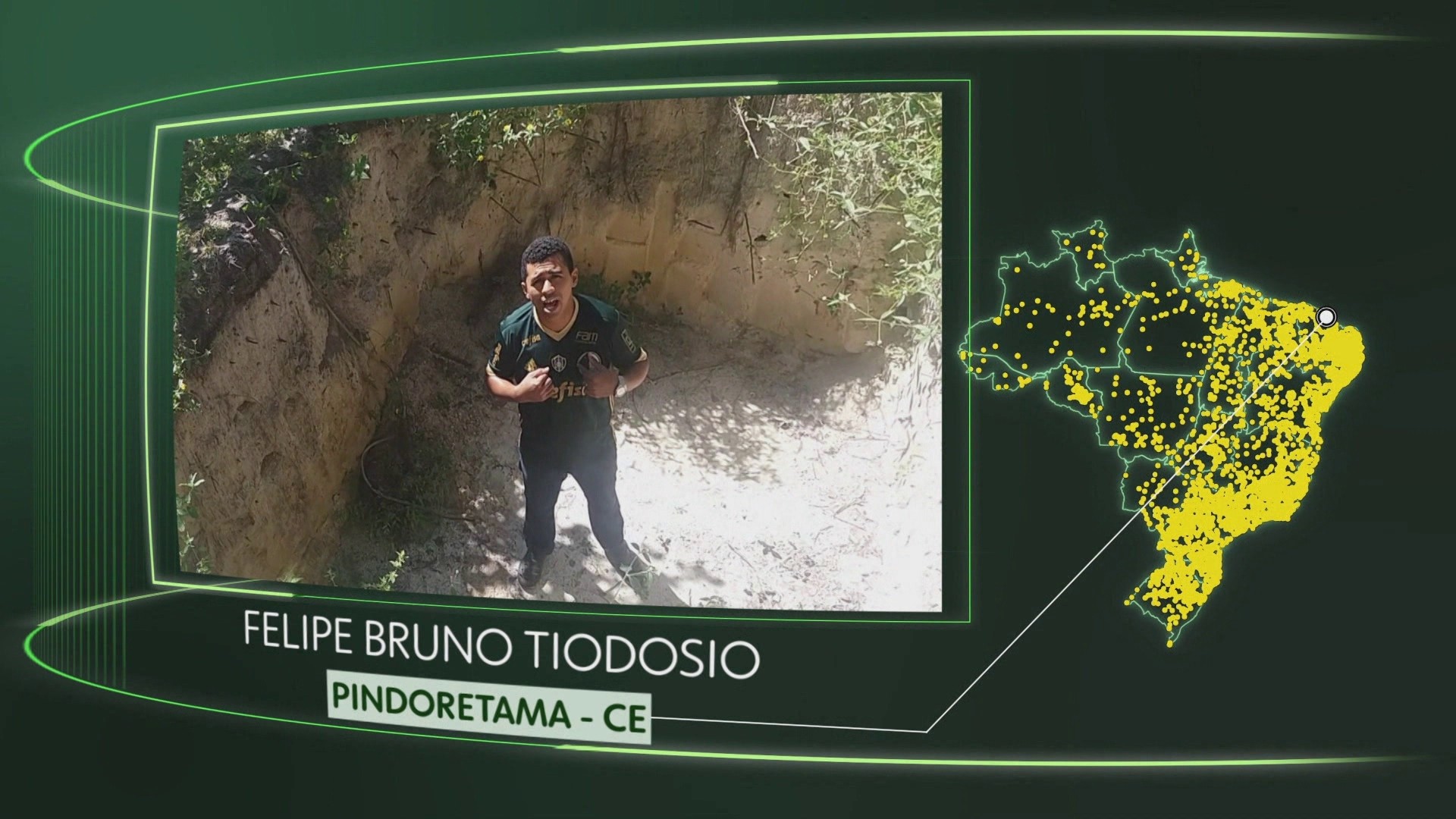 O Brasil que eu quero vídeos exibidos de a de junho nos telejornais O Brasil que eu