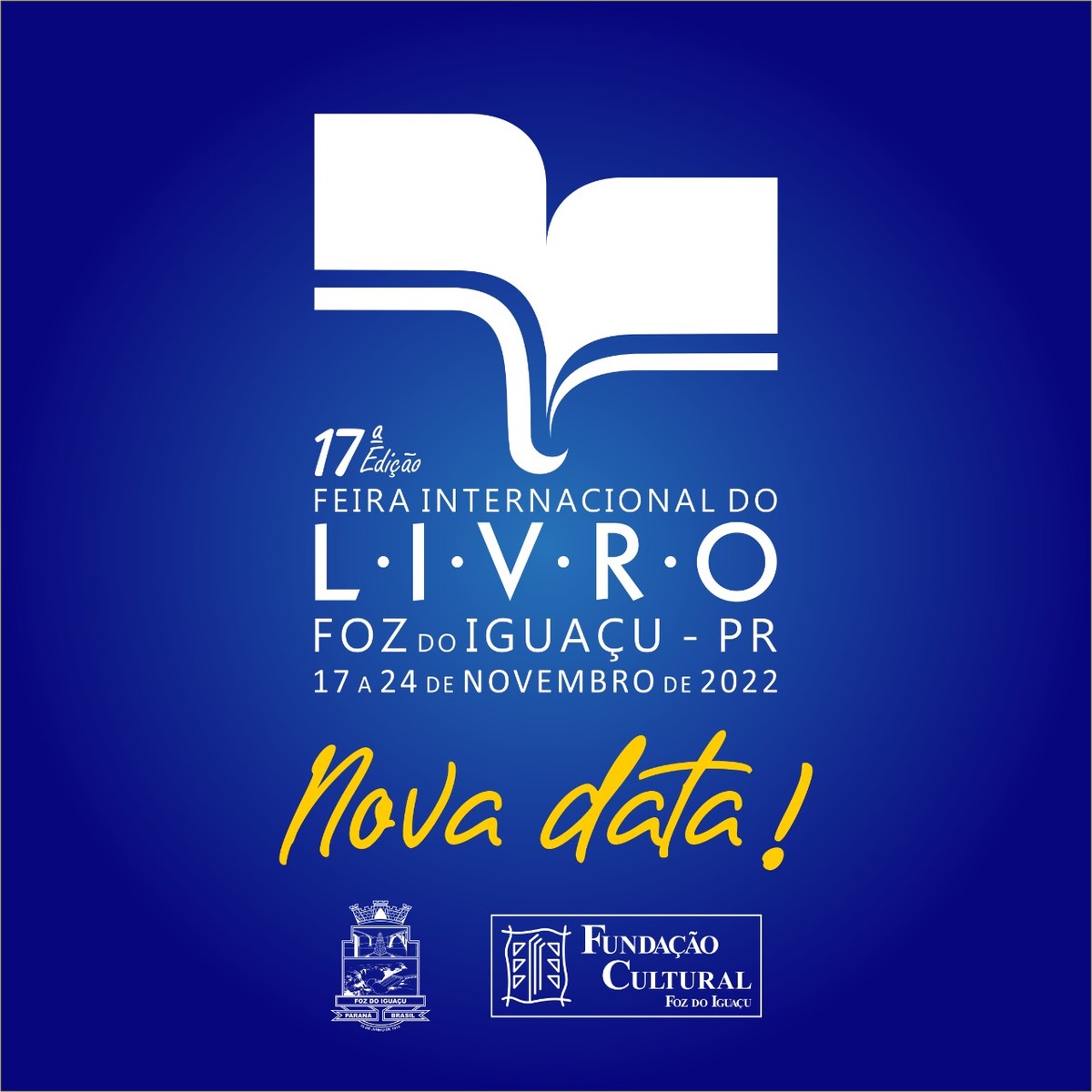 Participe da 17ª Edição da Feira Internacional do Livro de Foz do