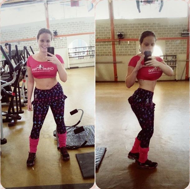 Ego Ex Bbb Paulinha Faz Foto De Ladinho Na Academia Para Mostrar
