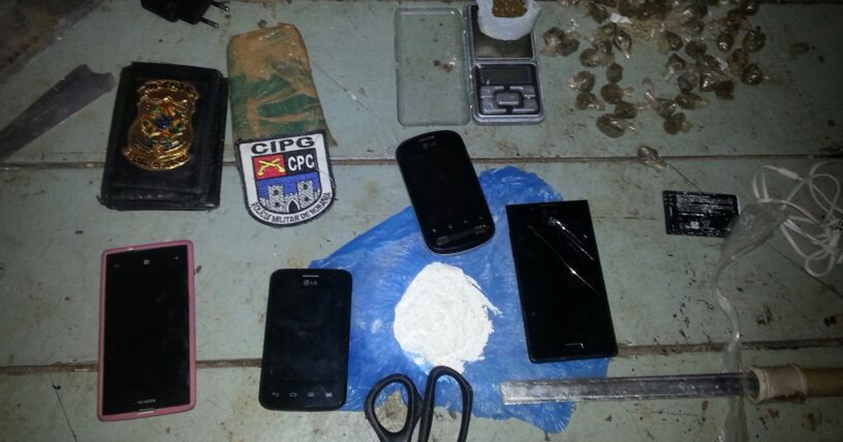 G1 Maconha Cocaína E Celulares São Encontrados Com Preso Em Roraima