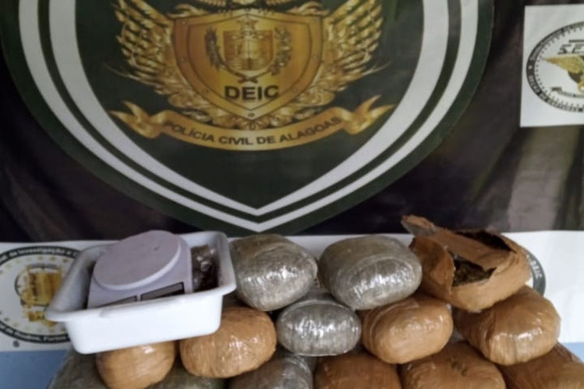 Operação prende quatro pessoas e apreende aproximadamente 14 kg de