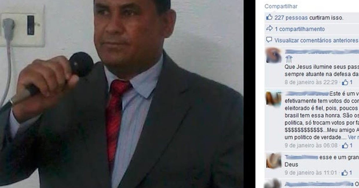 G1 Vereador Morre Após Levar Choque Durante Conserto De Equipamento