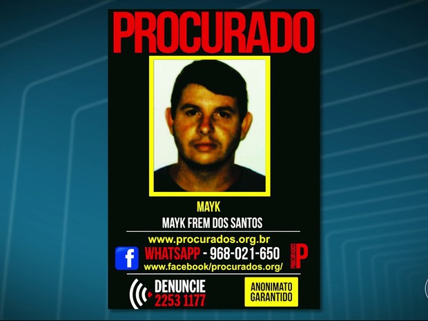 G1 Polícia Do Rj Divulga Cartaz De Suspeito De Matar Motorista De