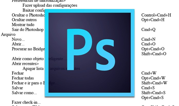 Lista De Atalhos Do Photoshop Pode Ser Baixada Em Pdf Direto No