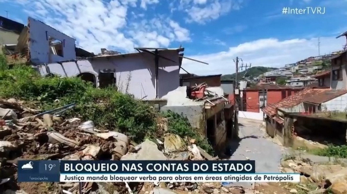 Justiça determina bloqueio de R bilhões do Governo do RJ para reconstrução de Petrópolis