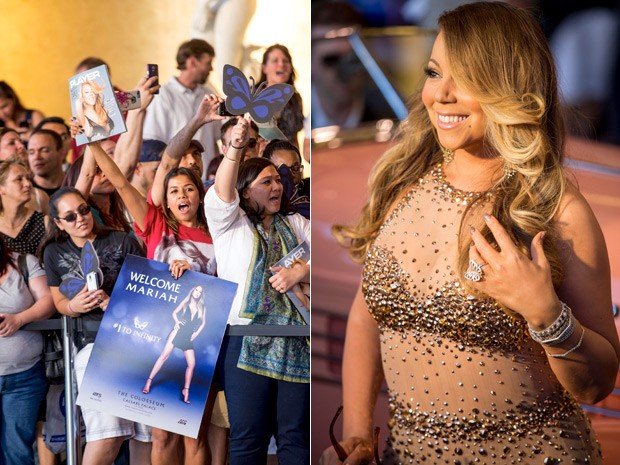 G1 - Mariah Carey divulga shows em Las Vegas em carro conversível rosa ... G1 - Mariah Carey divulga shows em Las Vegas em carro conversível rosa ...